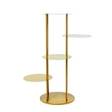 Efavormart 5-Tier Gold Metal Tall Round Display Stand for Desserts and ...