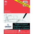 Canson Artist Series Graph & Layout Paper Pad, 40 Sheets, 8" x 8" Grid ...