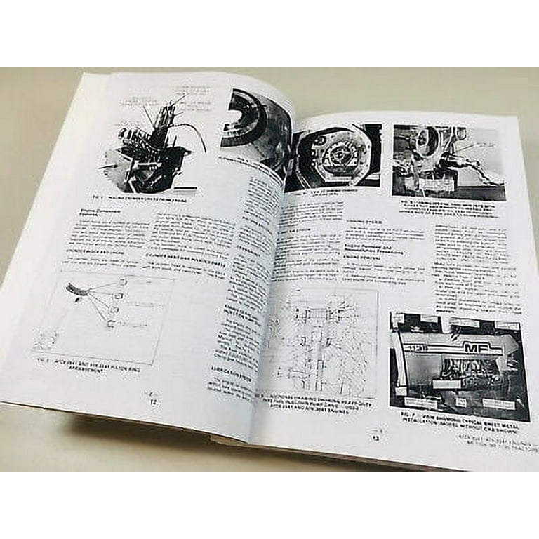 Massey Ferguson Heavy Equipment Manuals For Tractor 1990 Massey ...