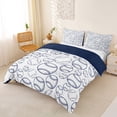Castle Fairy Sport Baseball Duvet Cover Queen, Ball Game Queen Bedding ...
