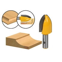Yonico Ogee & Bead Vertical Raised Panel Router Bit - 1/4" Shank ...
