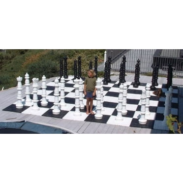 MegaChess Giant Mega Chess Sets of Chess Pieces with 25-inch King, No ...