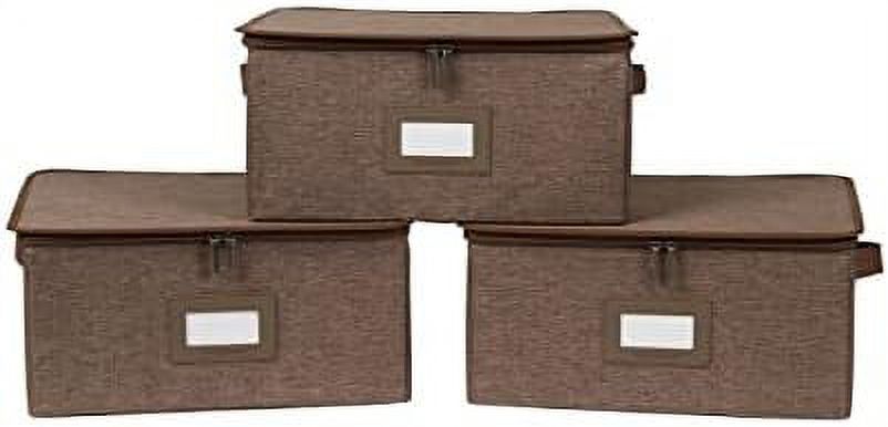 Keepsakes - Zip-Top Storage Box - Heavy Duty Polyester- Reinforced ...