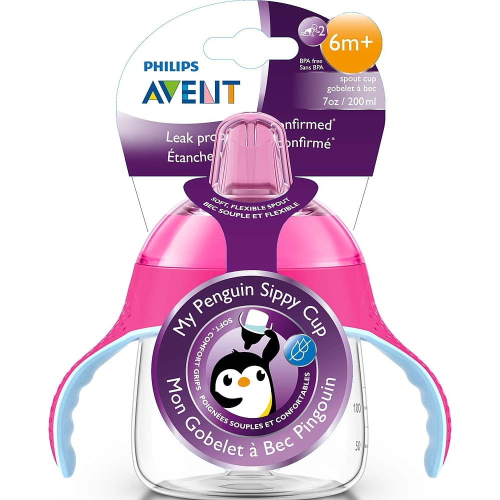 Philips Avent My Little Sippy Cup - 7 Ounce - 1 Pack - Pink | Walmart ...
