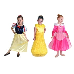 Making Believe Classic Storybook Princess Dress 3 Pack Set - Hot Pink ...