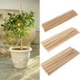 ZPAQI Set of 50 Wood Plant Stakes Wooden Sign Sticks for Plants Flower ...