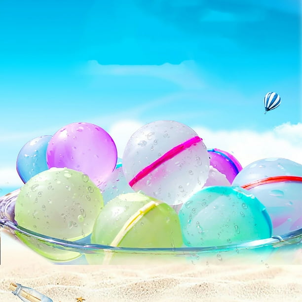 Clairlio Splash Water Balls Silicone Water Fight Splash Toy Summer ...