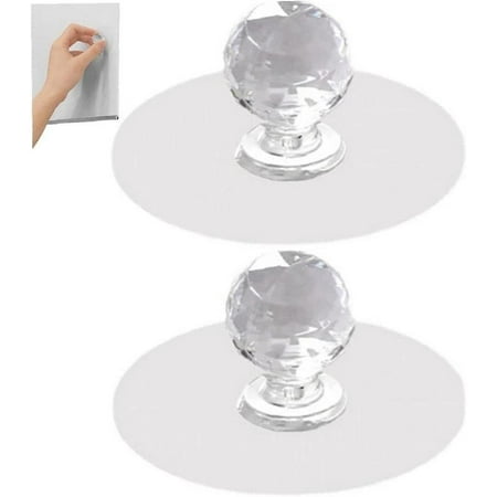 FanShow Transparent Cabinet Drawer Knobs, Crystal Handles For Kitchen ...