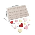 Candy Mold – Silicone Heart Ice Tray | Non-Stick, Flexible, Dishwasher ...