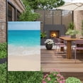 Blue Beach House Flags For Outdoor, Coastal Ocean Wave Nautical Summer ...