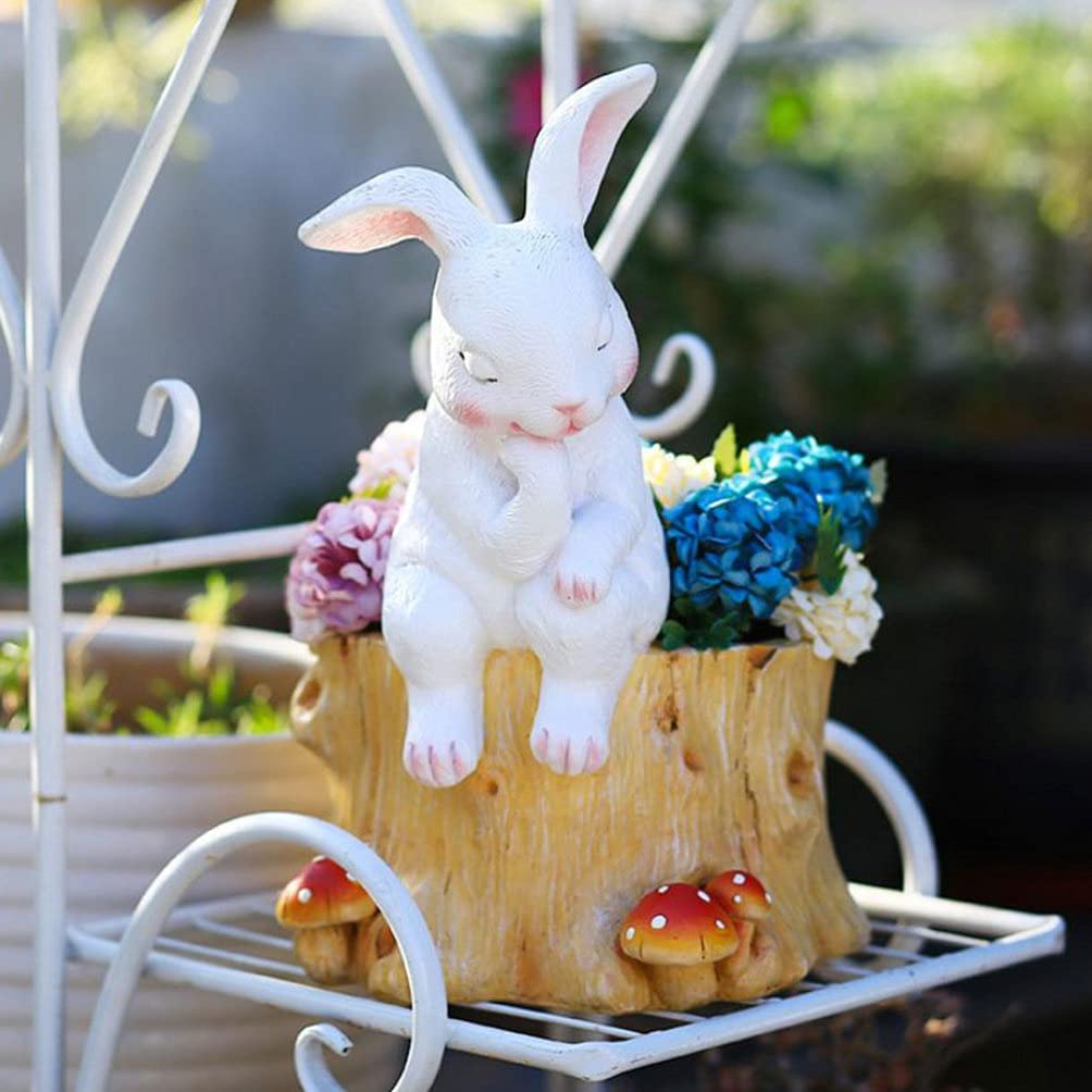 Bunny Family Planter Succulent Planter Easter Decor Animal Planter ...