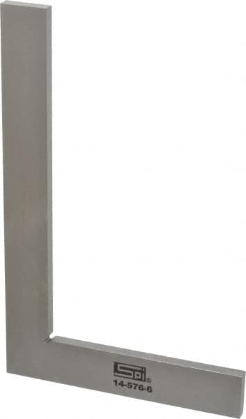 SPI 8-1/2" Blade Length, 5-1/8" Base Length Steel Square 0.0017 ...