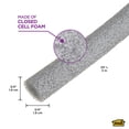 M-D Building Products 38384 20 ft. Gray Foam Backer Rod for Ex-Large 3/ ...