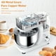 LINKChef Stand Mixer, 5.3QT 800W 6+P Speeds with Whisk, Dough Hook and ...
