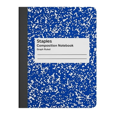 Staples Mini Composition Notebook 3.25" x 4.5" College Ruled 80 Sheets ...