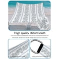 Blue Leaves Sun Shade Sail 8' x 10', Country Rustic Pastoral Leaf ...