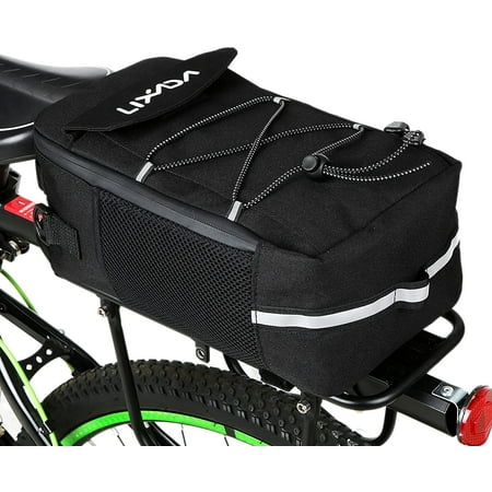 Bike Rear Pannier Bag,Insulated Trunk Cooler Bags Cycling Bicycle Rear ...