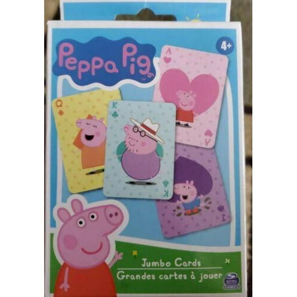 Peppa Pig Jumbo Playing Cards - Walmart.com