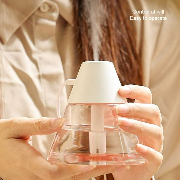 Tabletop Dual Modes Diffuser Water with Night Night Mist Spraying Air ...