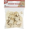 Natural Wooden Shapes Assortment, Pack of 350 - Walmart.com