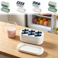 6 Cavities Popsicles Molds With Storage Box,Easy to Remove Ice Lolly ...