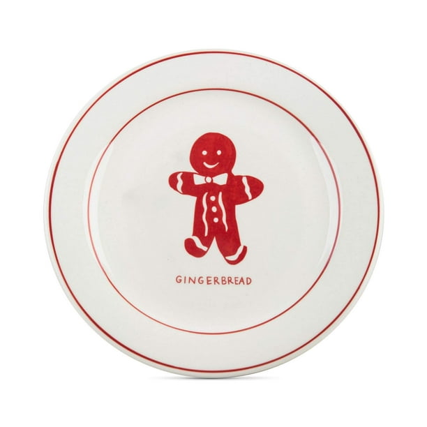 Home Essentials Molly Hatch gingerbread Dessert Plate 8585 - Walmart.ca