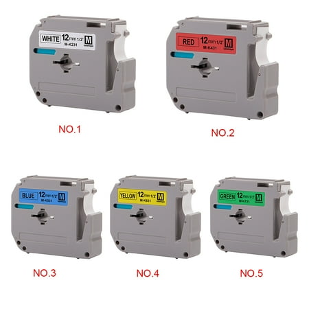 printer ribbon label maker tape laminated label tape 12mm label maker ...