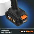Worx Nitro Cordless Paint Sprayer, 20V Battery Powered, Brushless Motor ...