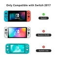 GeekShare Protective Case for Regular Nintendo Switch Model, Hard PC & Soft Silicone Cover Wings ...