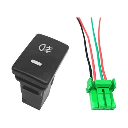 LED Car Foglight Switch 4 Wire Foglight Switch Front Panel Foglight ...