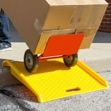 Portable Delivery 800 lb Capacity Poly Curb Ramp - Walmart.com