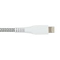 onn. 6' Braided Lightning to USB Cable, White - Walmart.com