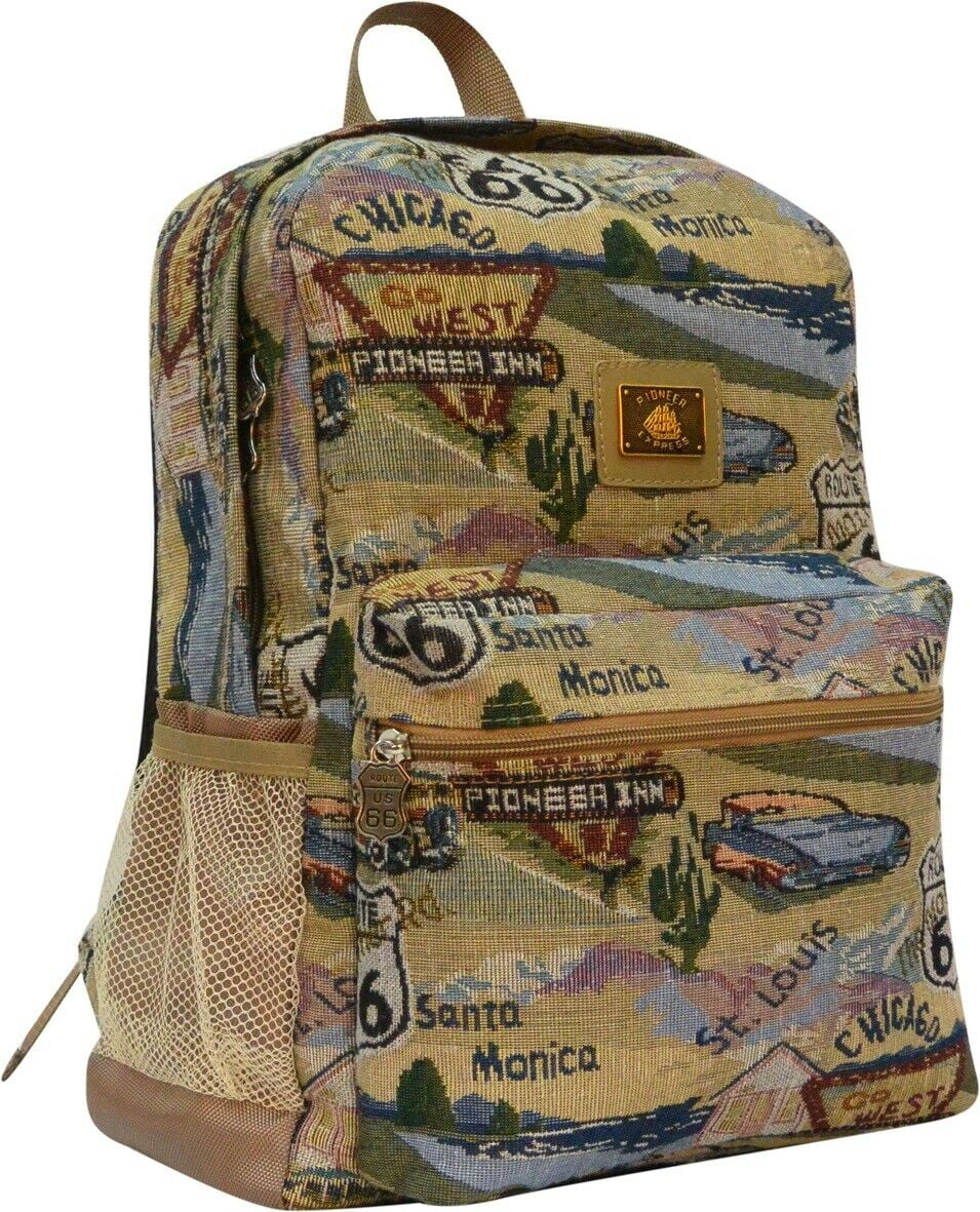 Route 66 Tapestry Backpack - T91516C#66 - Walmart.com