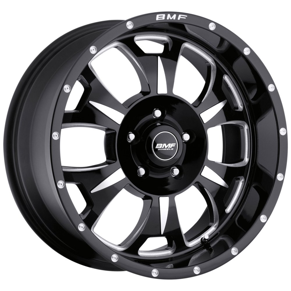 BMF WHEELS INC. 462B-790511412 17x9 M-80 DEATH METAL BLACK 5X4.5 bp 4.5 ...