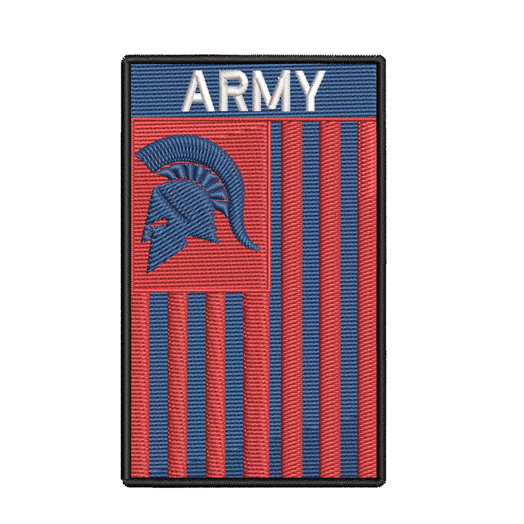Army Spartan Helmet US Flag Embroidered DIY Iron on or Sew-on ...