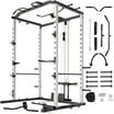 ULTRA FUEGO Power Cage - Multi-Functional Rack with J-Hooks, Dip ...