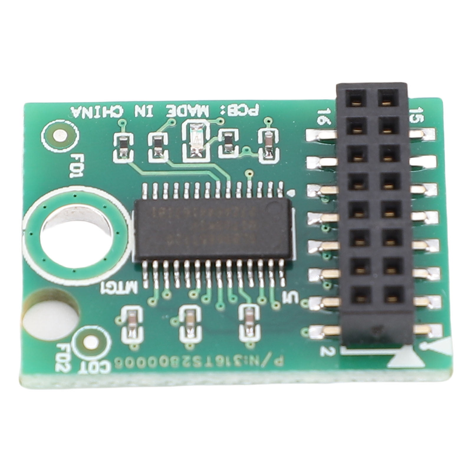 Tpm2.0 TPM2.0 Module Fit for TYAN Motherboard 16 Pin Encryption Security TM-TPM2-3353 Trusted ...