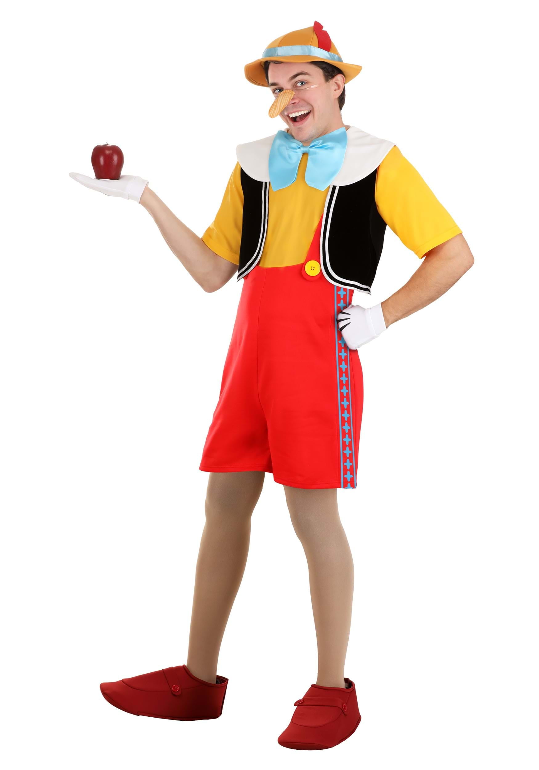 Adult Deluxe Disney Pinocchio Costume - Walmart.com