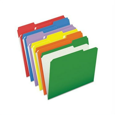 Double Stuff File Folders, 1/3-Cut Tabs: Assorted, Letter Size, 1.5 ...