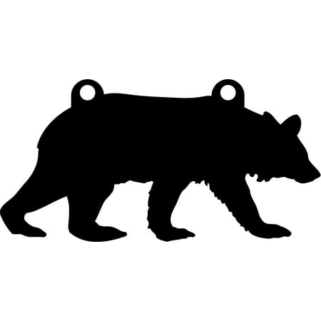 High Caliber AR500 Animal Targets | 1/2", Bear, 07"x14" | and More 1/2 ...