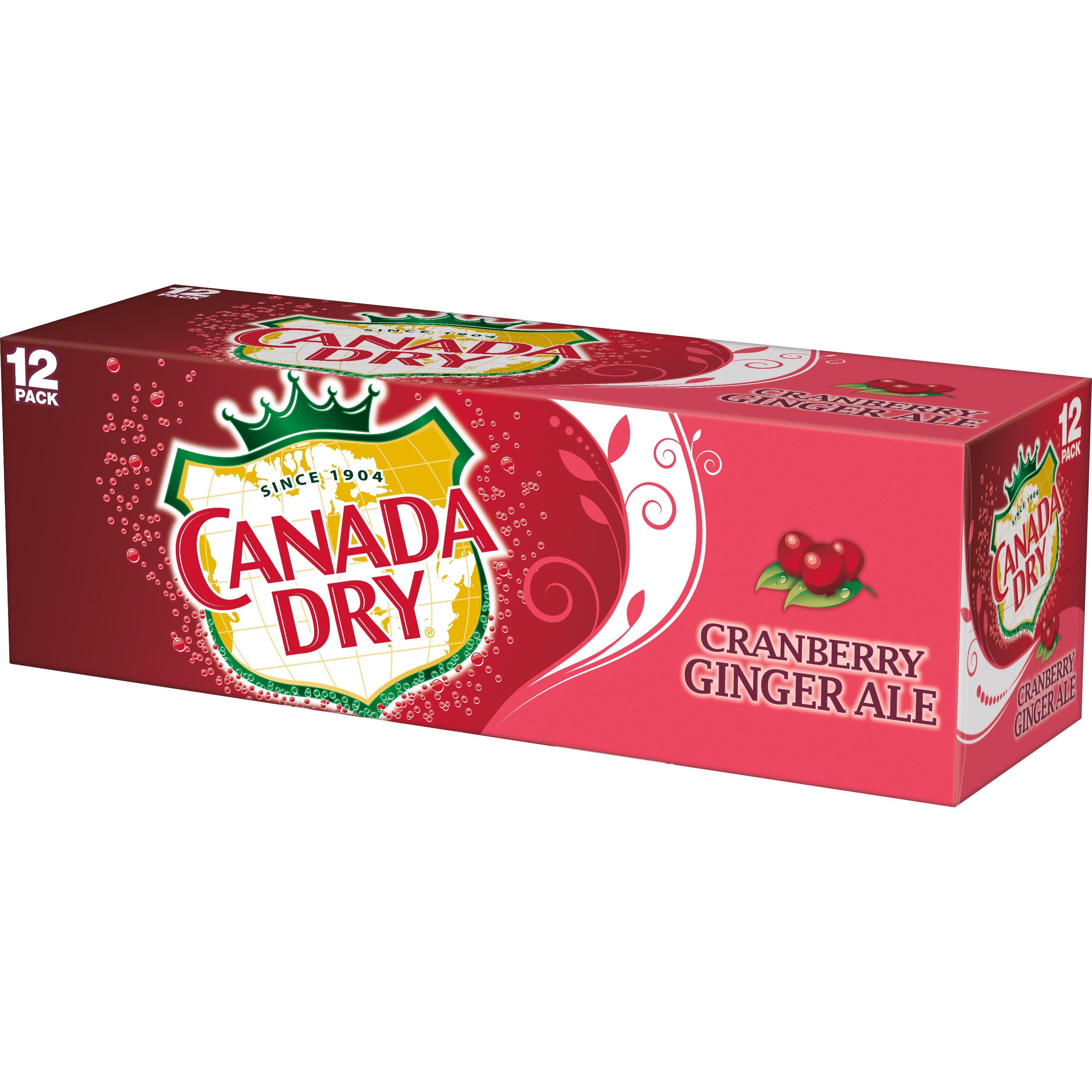 Buy Canada Dry Cranberry Ginger Ale Soda, 12 fl oz cans, 12 pack Online ...