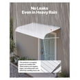 Aluminum Awning 60 x 42 in, Door Canopy - Window Awning Exterior ...