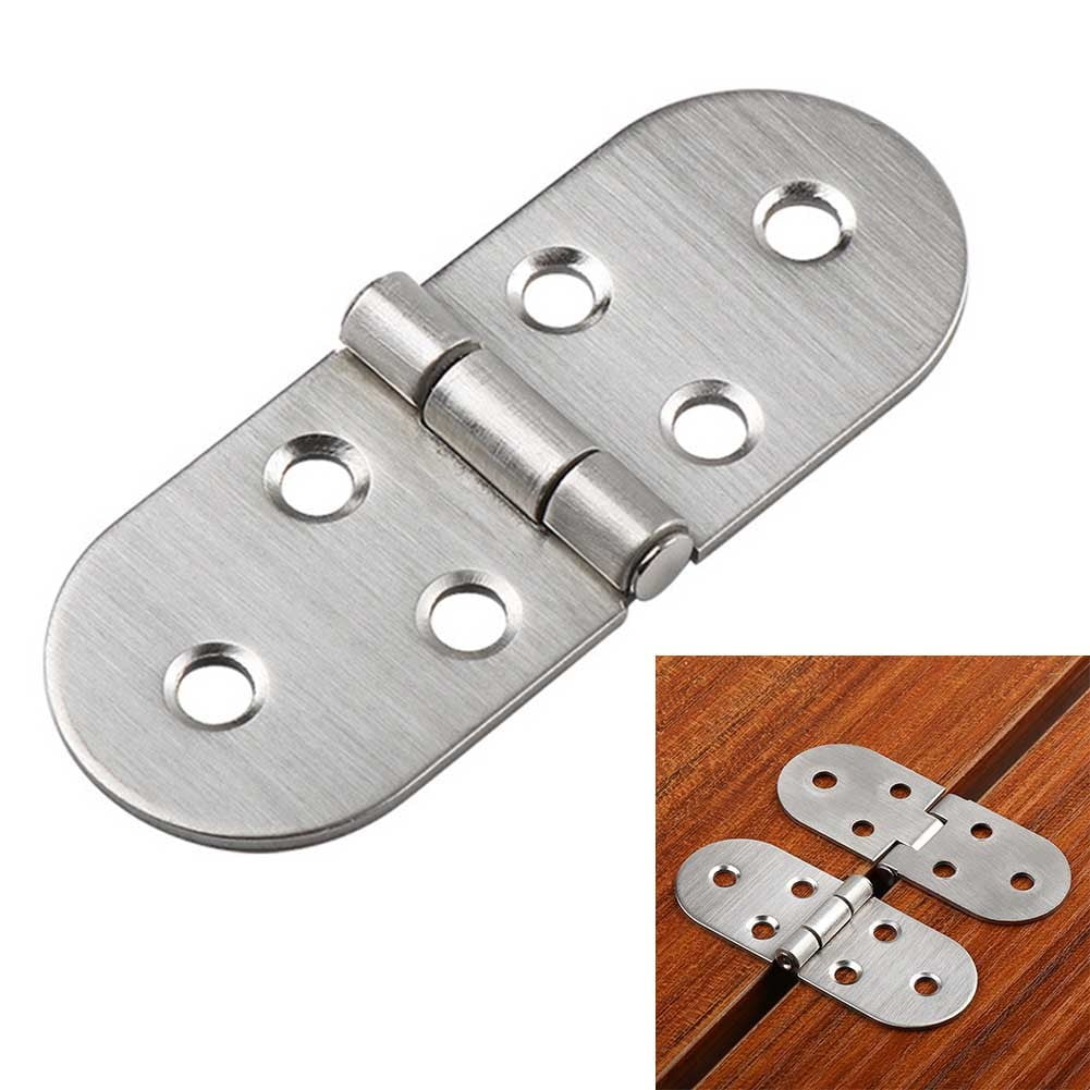 1pc Stainless Steel Flush Mounted Folding Hinges Self Supporting ...