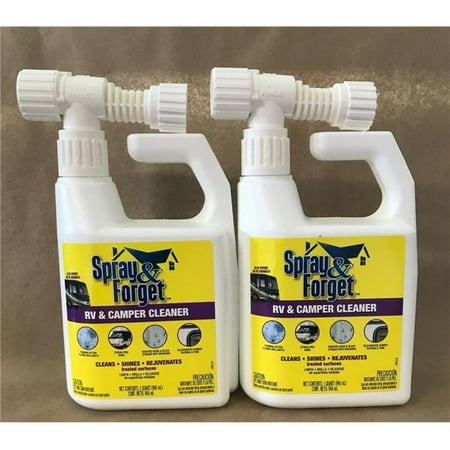 WM Barr SFRVCHEQ04 Spray & Forget RV & Camper Cleaner with Hose End ...