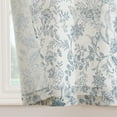 Curtainking 26x36in Linen Kitchen Curtains, Rod Pocket 2 Panels, Beige ...