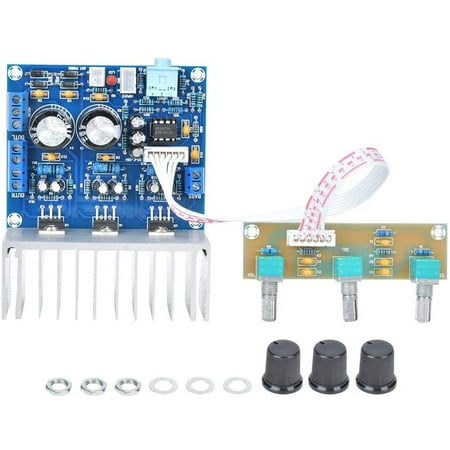 Audio Amplifier Board 20W x 2 + 30W Audio Amp Board 2.1 Channel Amplify ...