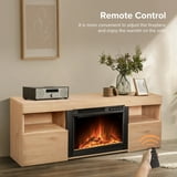 Electactic Free Standing Fireplace, Remote Control, 60'', Electric ...