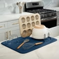 Dish Drying Mat XL, 18” x 24”, Absorbent Microfiber Kitchen Counter Mat ...