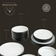 Yellowstone 12-Piece Ceramic Dinnerware Set, Beth Collection - Walmart ...