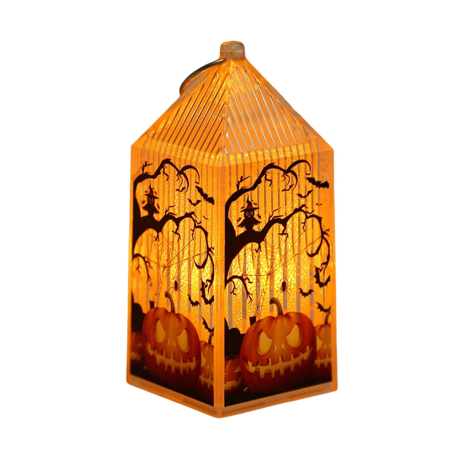 SSBSM Desktop Lantern Portable Pumpkin/Witch/Skeleton/Scarecrow Battery ...